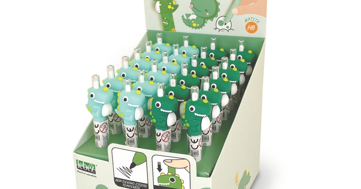 Creion Infinity - Dinozaur, 2 modele (24 buc/display)